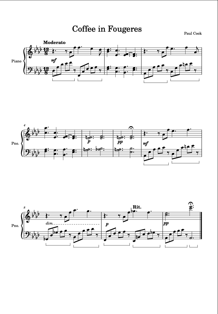 Free Piano Sight Reading Exercises